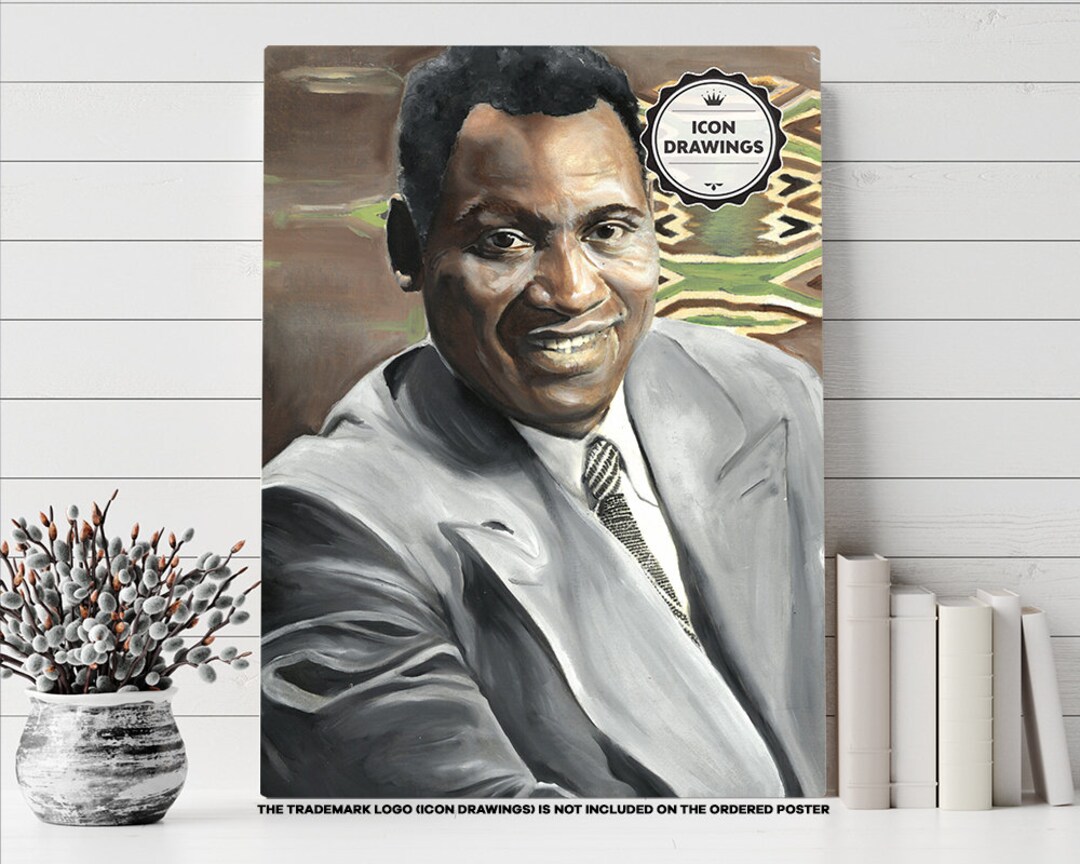 Paul Robeson Poster, Black Lives Matter Art, Black History, African ...