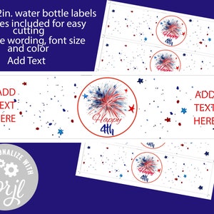 4th of July Party Bundle-4th of July Bbq-editable - Etsy