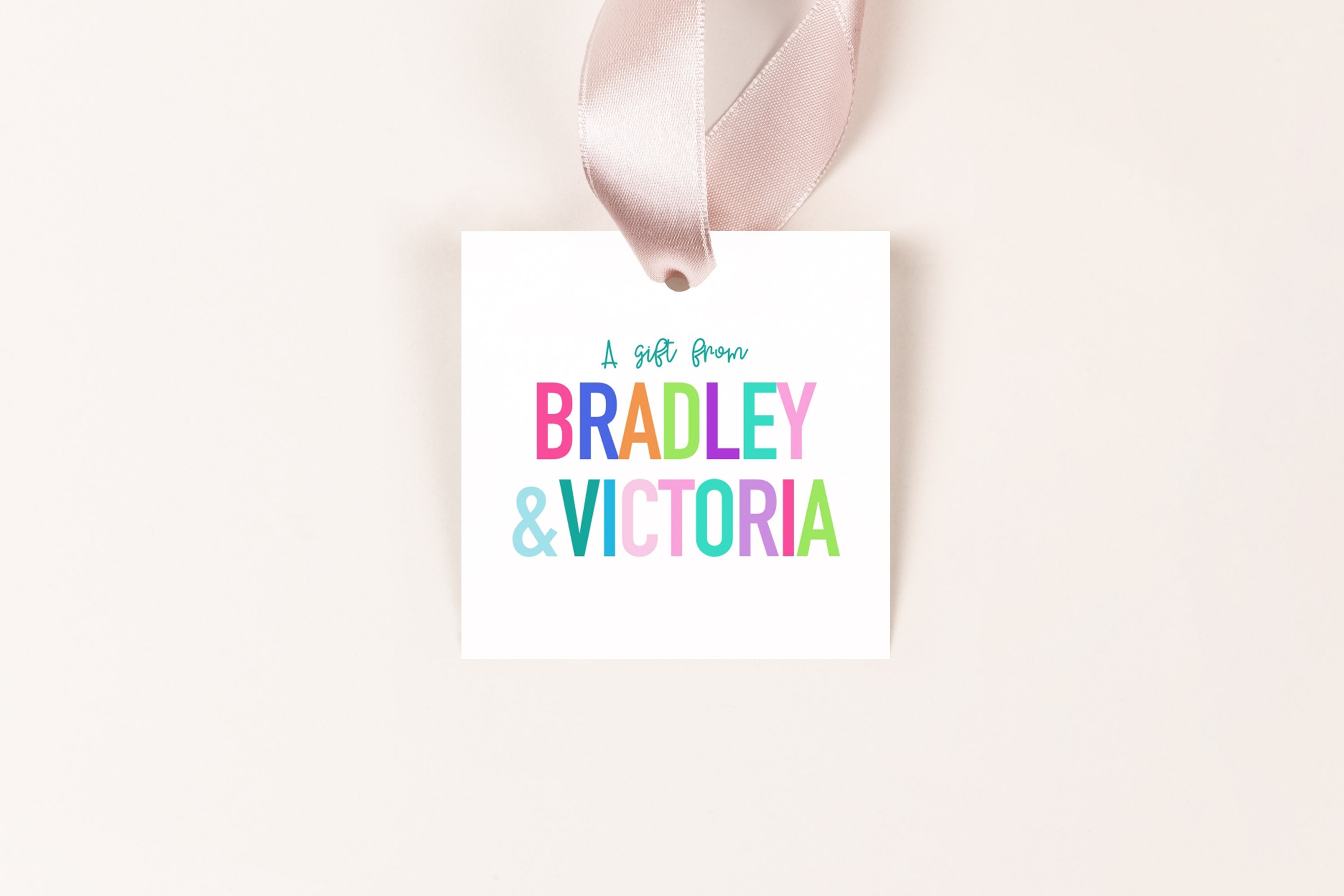 Printable Custom Gift Tags-editable Color Changing Tags - Etsy