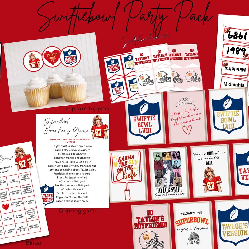 Super Bowl Decor - Etsy