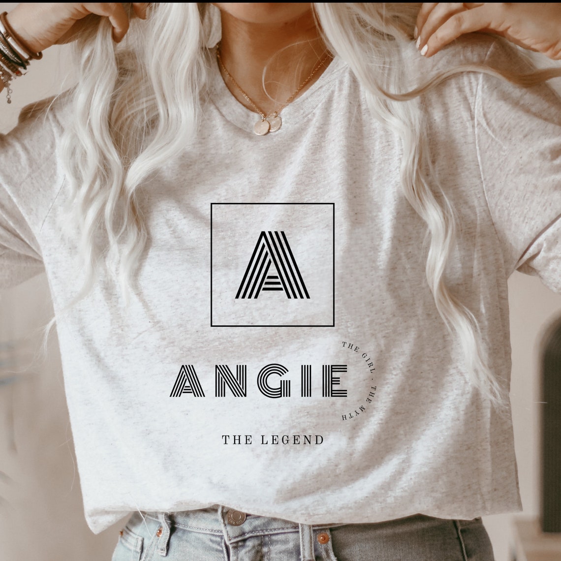 Angie, Angie T-shirt, Angie Tee, Ash T-shirt, Angie Name, Angie Idea ...