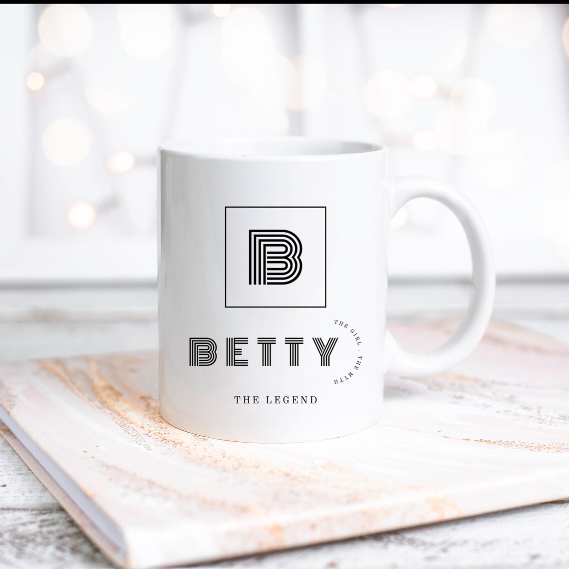 Betty, Betty Mug, White Mug, Personalized Mug, Betty Name, Betty Idea ...