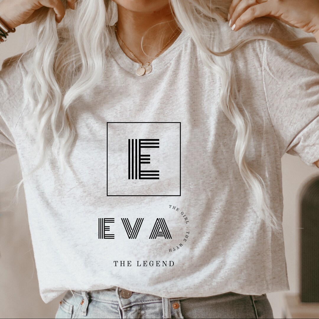 Eva, Eva T-shirt, Ash T-shirt, Eva Personalized, Eva Name, Eva Idea ...