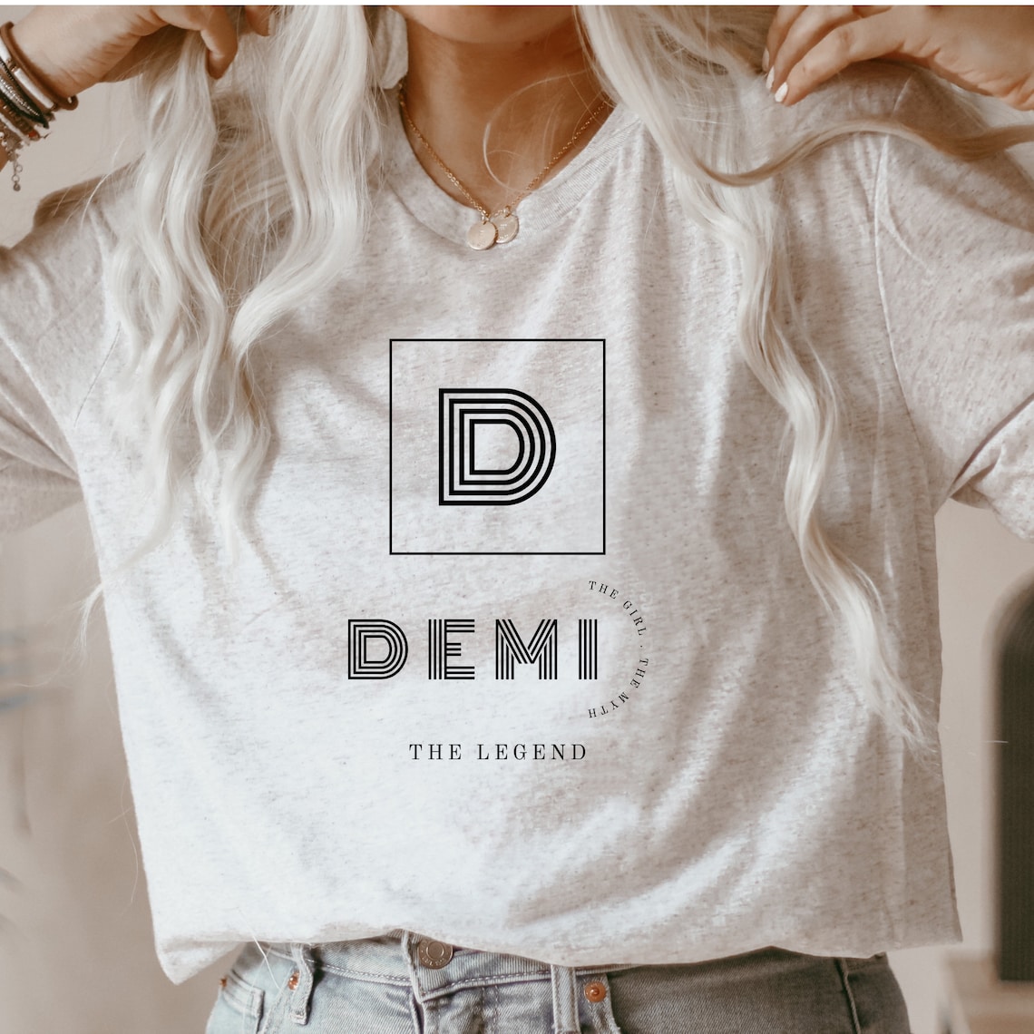 Demi Demi name Demi t-shirt Demi tee Demi clothing Demi | Etsy