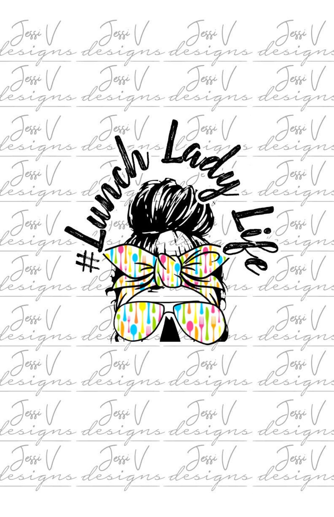 Lunch Lady Life Teachers Para School Lunch Ladys Rock - Etsy