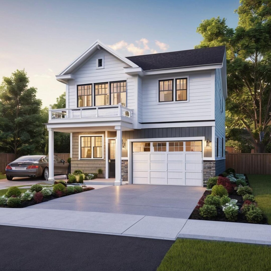 Modern, Mediterranean, Ranch House Plans & 3D Visualization | Custom ...