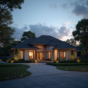 Modern, Beach, Ranch House Plans & 2D-3D Visualization Drafting ...