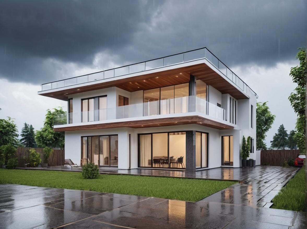 Modern House Plans With Custom 2D-3D Architectural Visualization - Etsy
