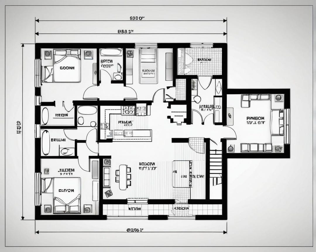 Custom Modern House Plans & 2D-3D Architectural Visualization Services ...