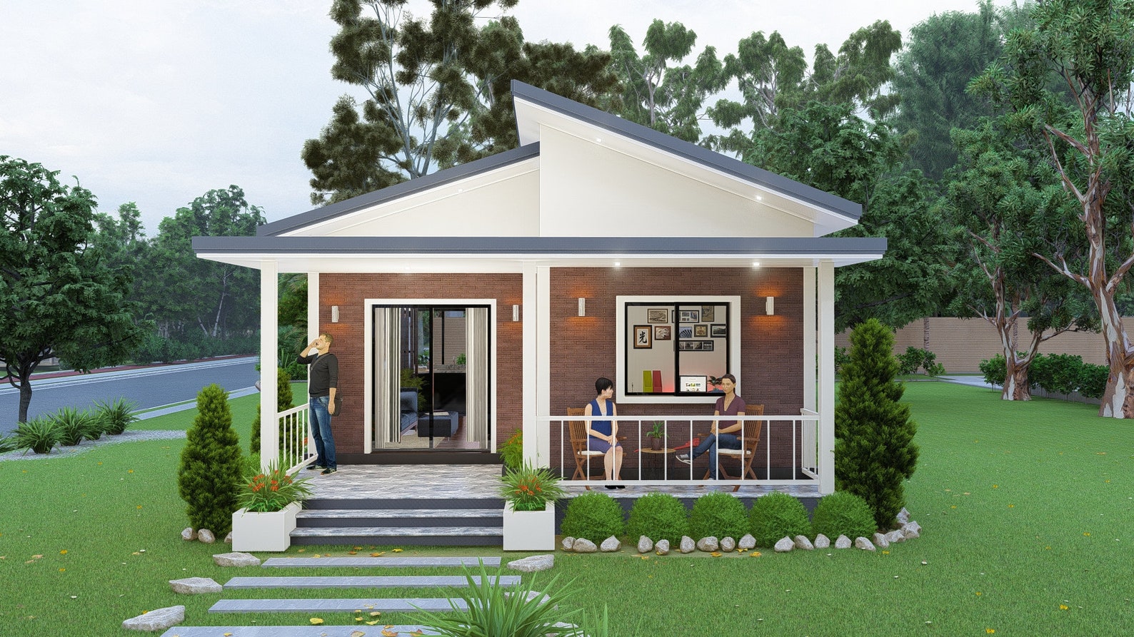 Custom Modern Tiny House Plans Cottage Cabin House Plans - Etsy UK