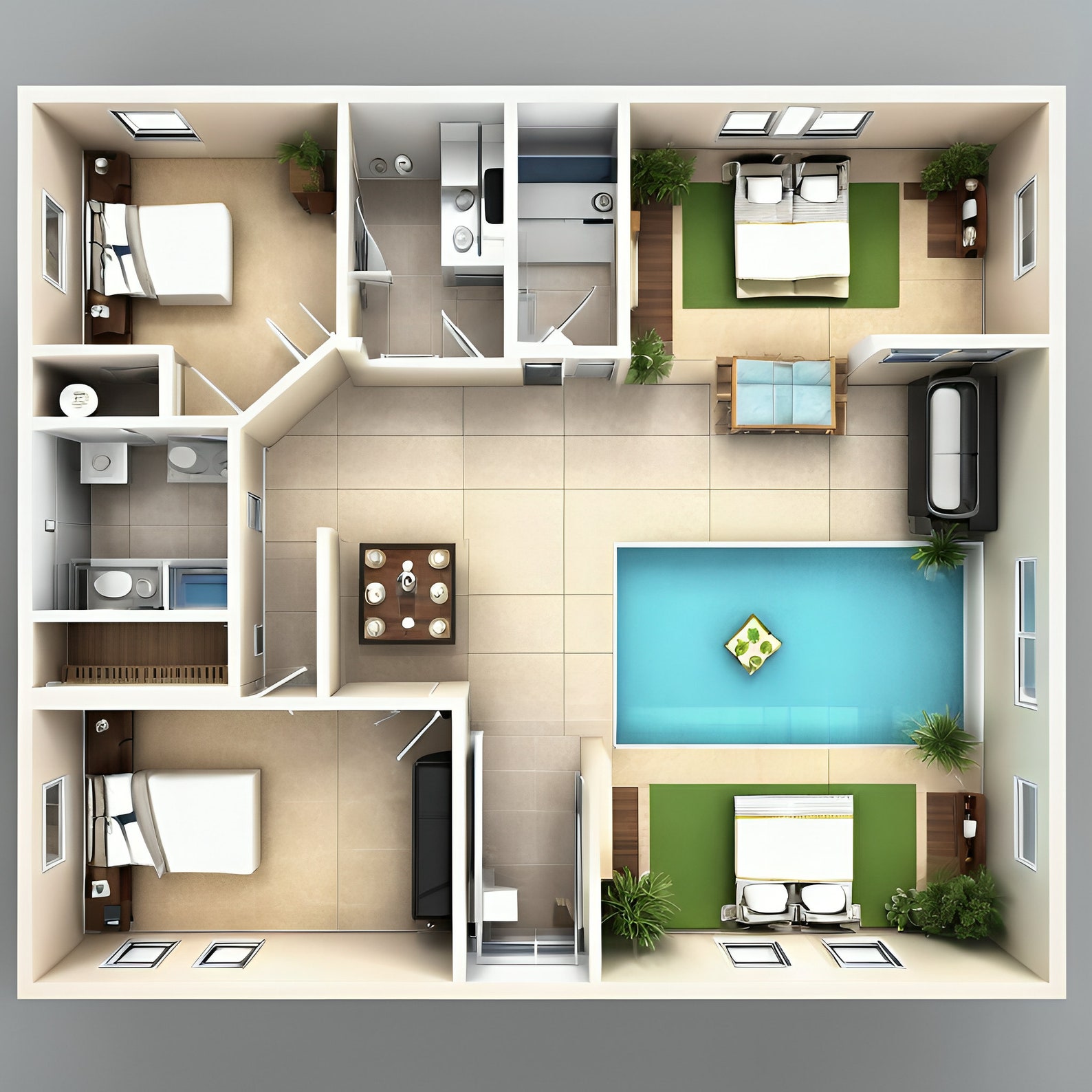 USA Custom House Plans & 3D Visualization - Affordable Services - Etsy