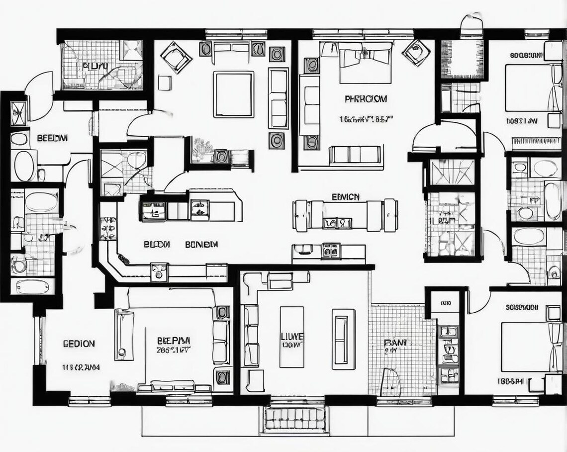 Modern House Plans Drafting & 2D-3D Visualization Services Available - Etsy