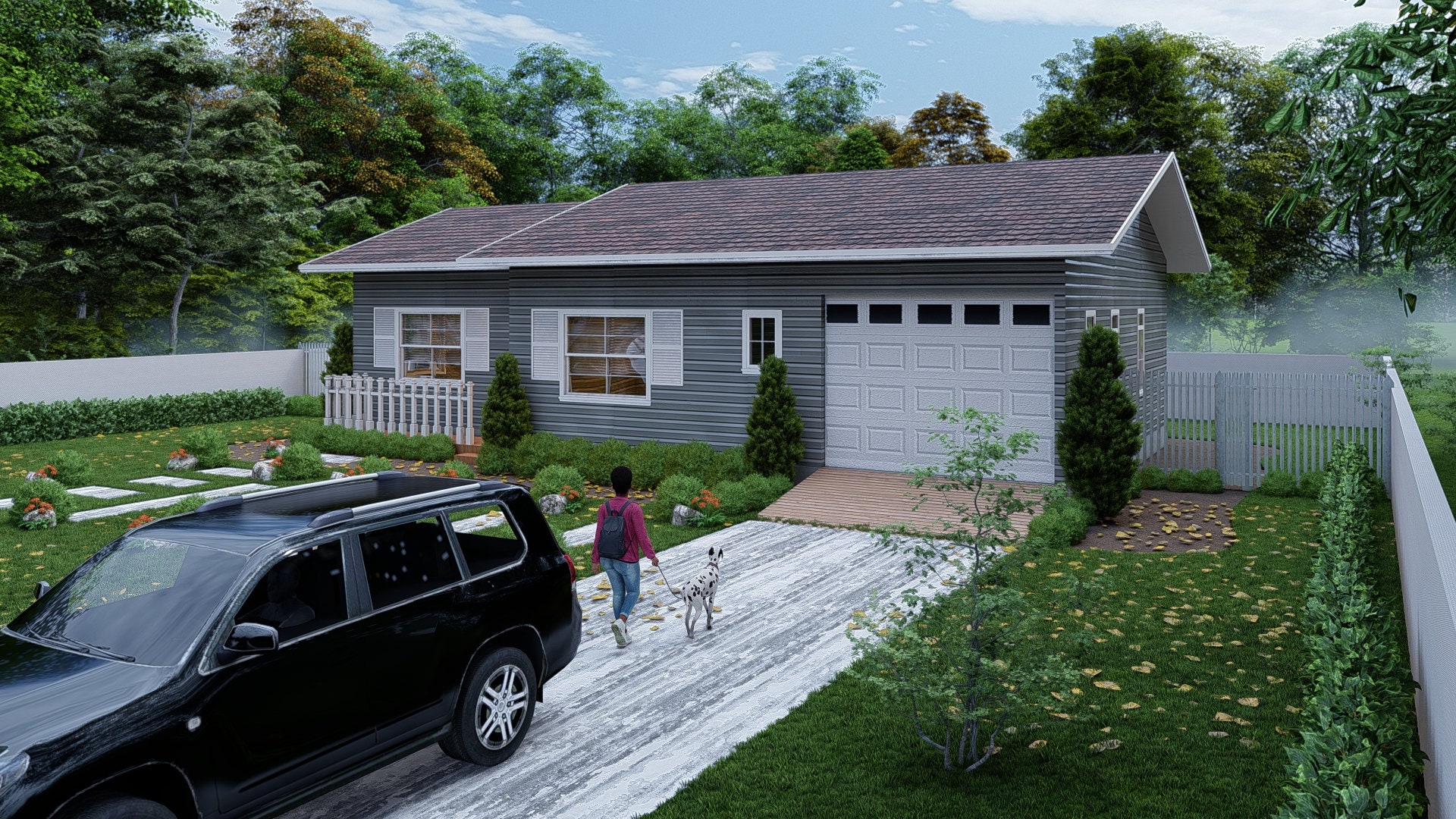 Custom Craftsman Home Plans 3 Bedroom & 2 Bathroom With Free - Etsy