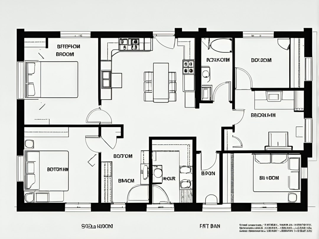 Custom House Plans & 3D Visualization - Affordable USA Services - Etsy UK