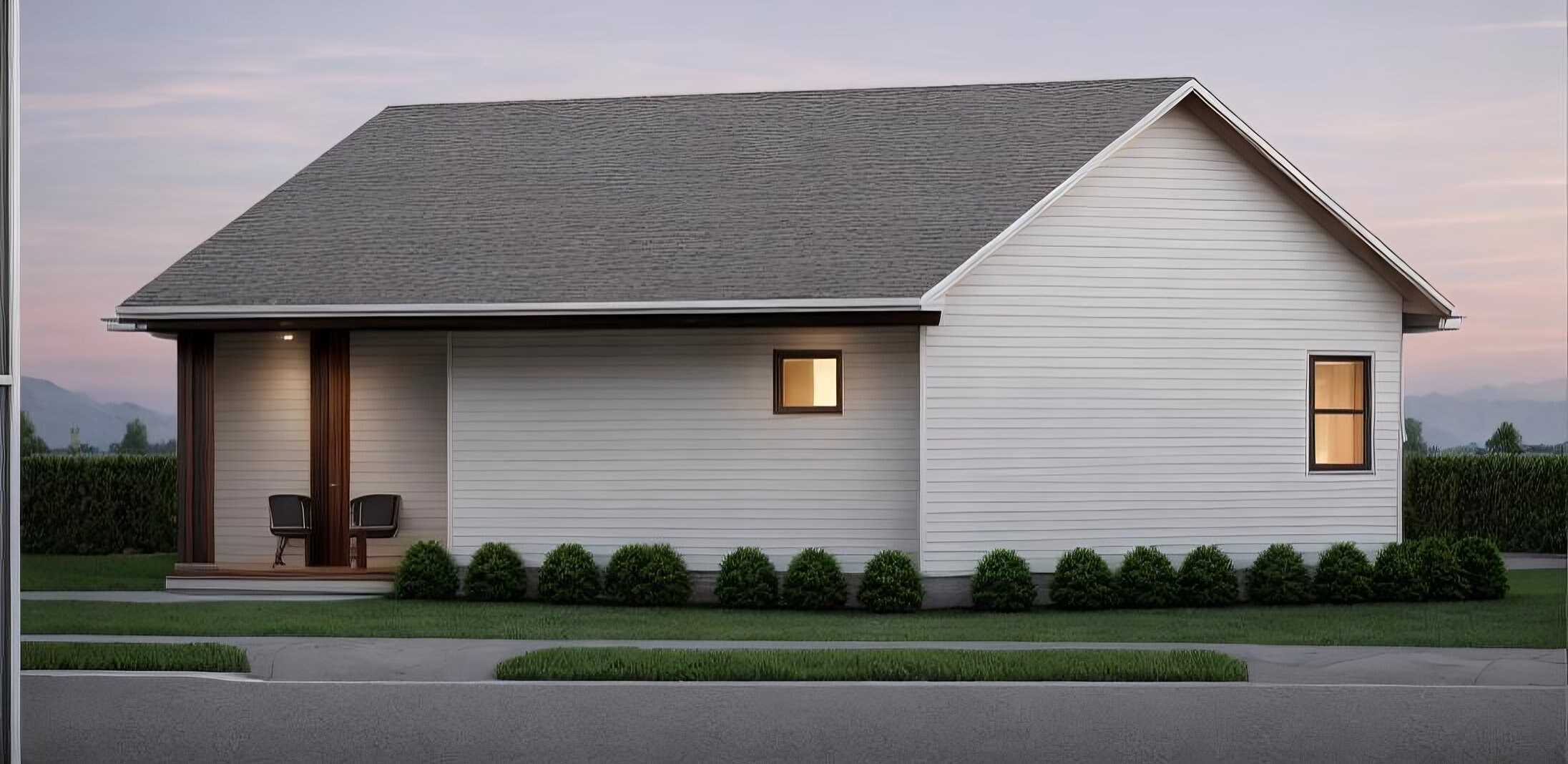 36' X 22' Granny's Tiny House Plan: 1 Bedroom, 1 Bathroom & 1 Garage - Etsy