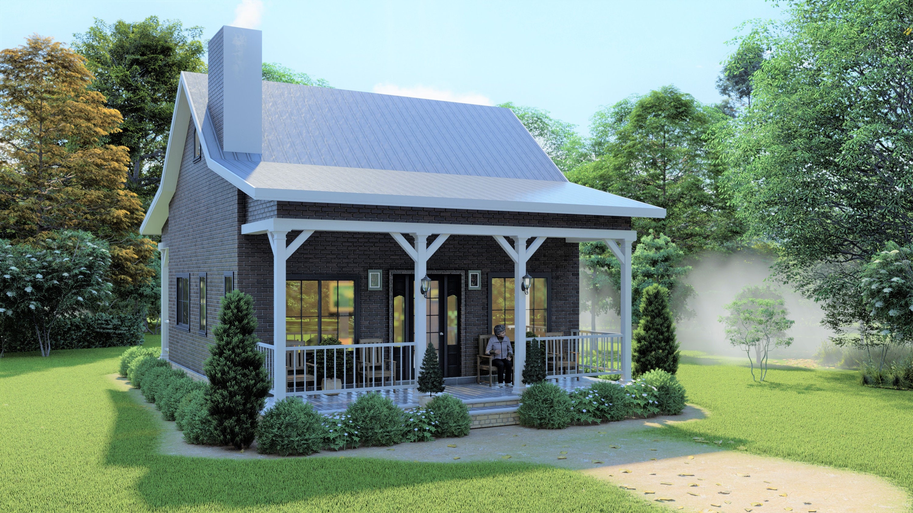 Custom Granny's Modern Tiny Small Ranch Farmhouse Home - Etsy