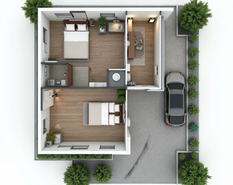 USA Custom Modern House Plans 2D-3D Drafting & Visualization Services - Etsy