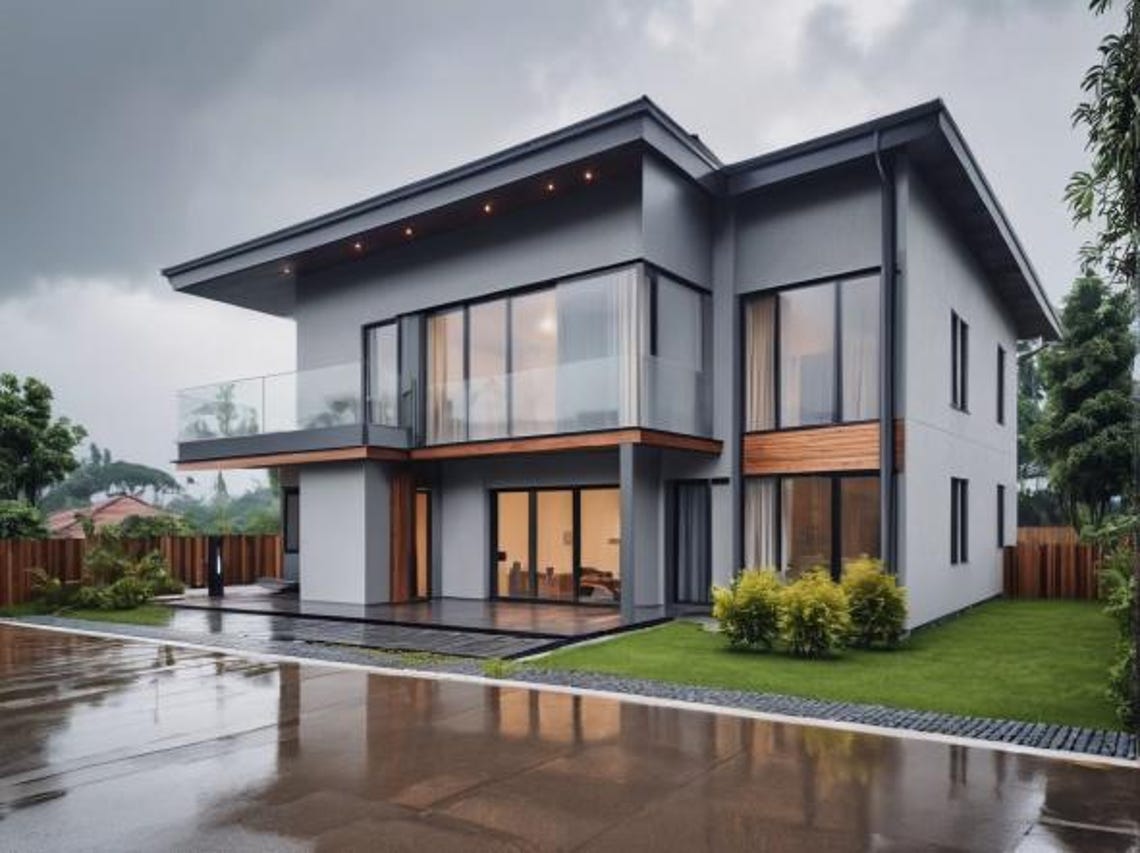 Modern House Plans Drafting & 2D-3D Visualization Services Available - Etsy