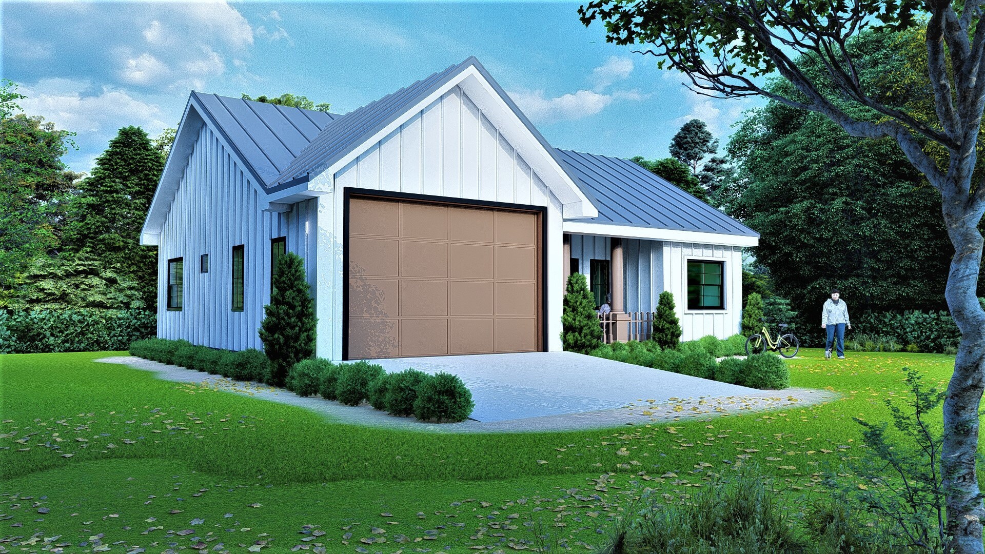 Custom Craftsman House Plan 3 Bed Room & 2 Bath Room - Etsy