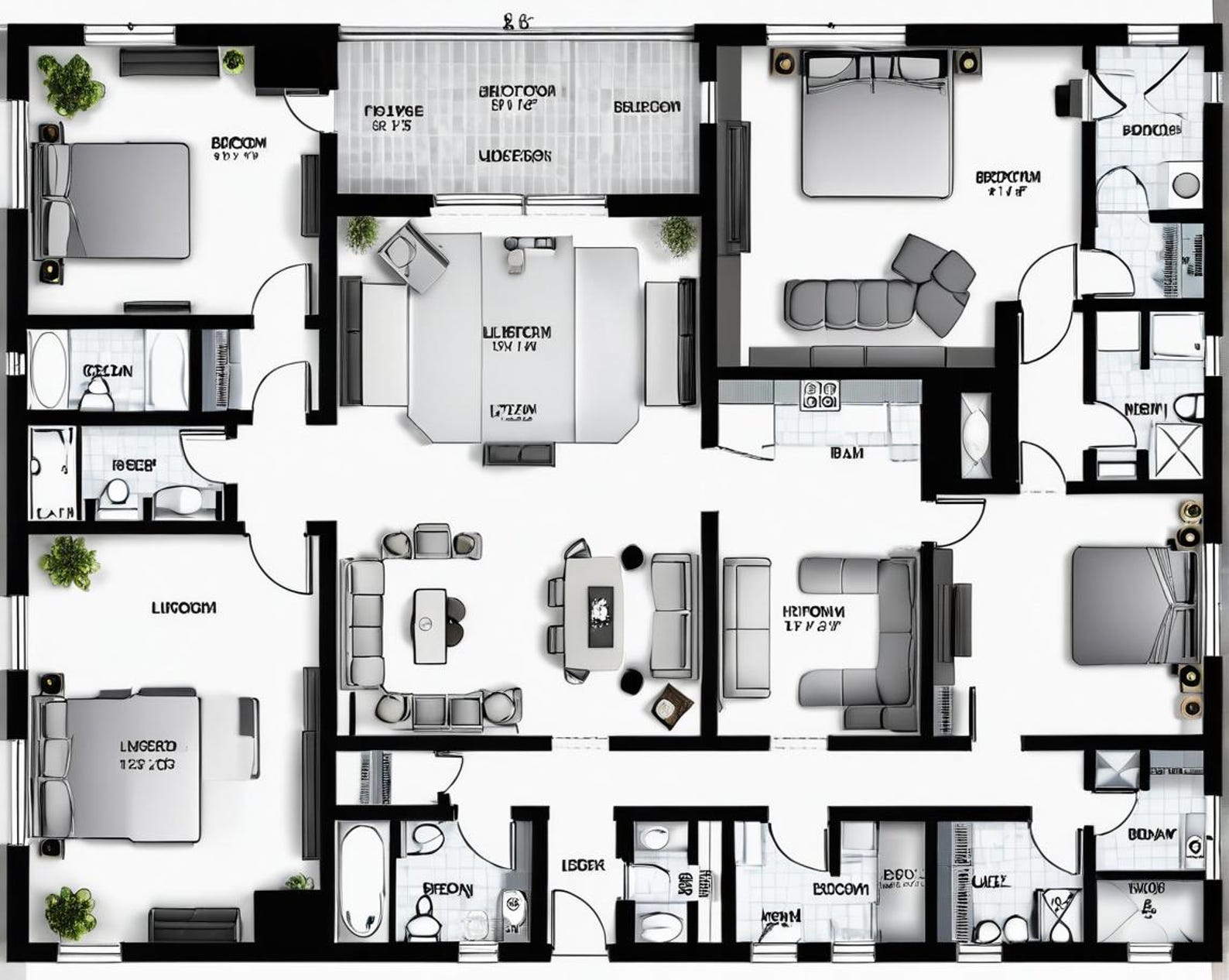 Custom House Plans Drafting With 2D-3D Modern Visualization - Etsy
