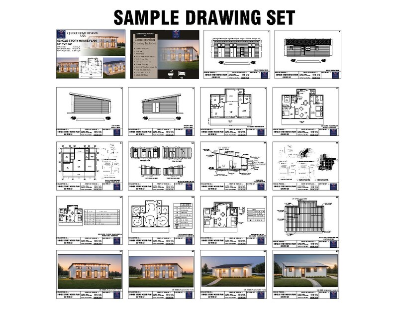 Affordable Architectural Drafting: Modern, Tiny, & Mediterranean Plans ...