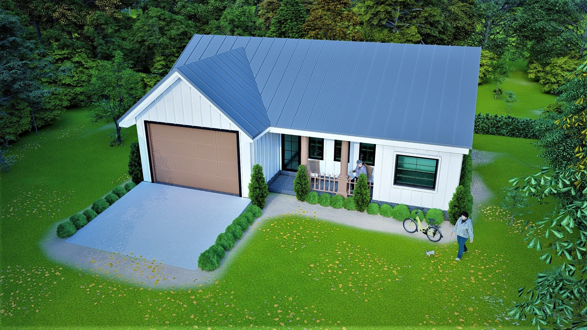 Custom Craftsman House Plan 3 Bed Room & 2 Bath Room - Etsy