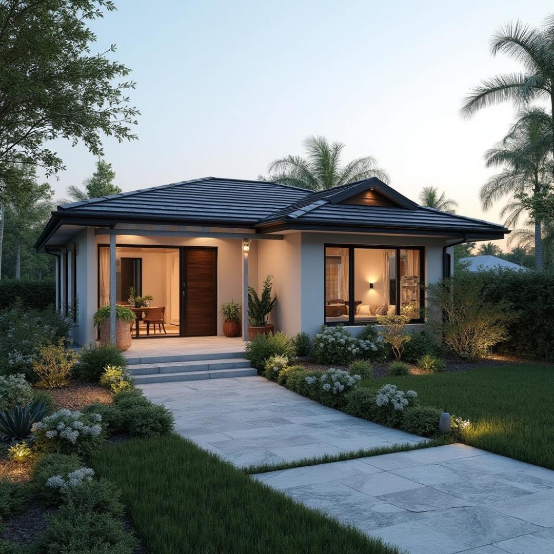 Tiny, Modern, Ranch House Plans: Custom Architectural Drafting Services ...