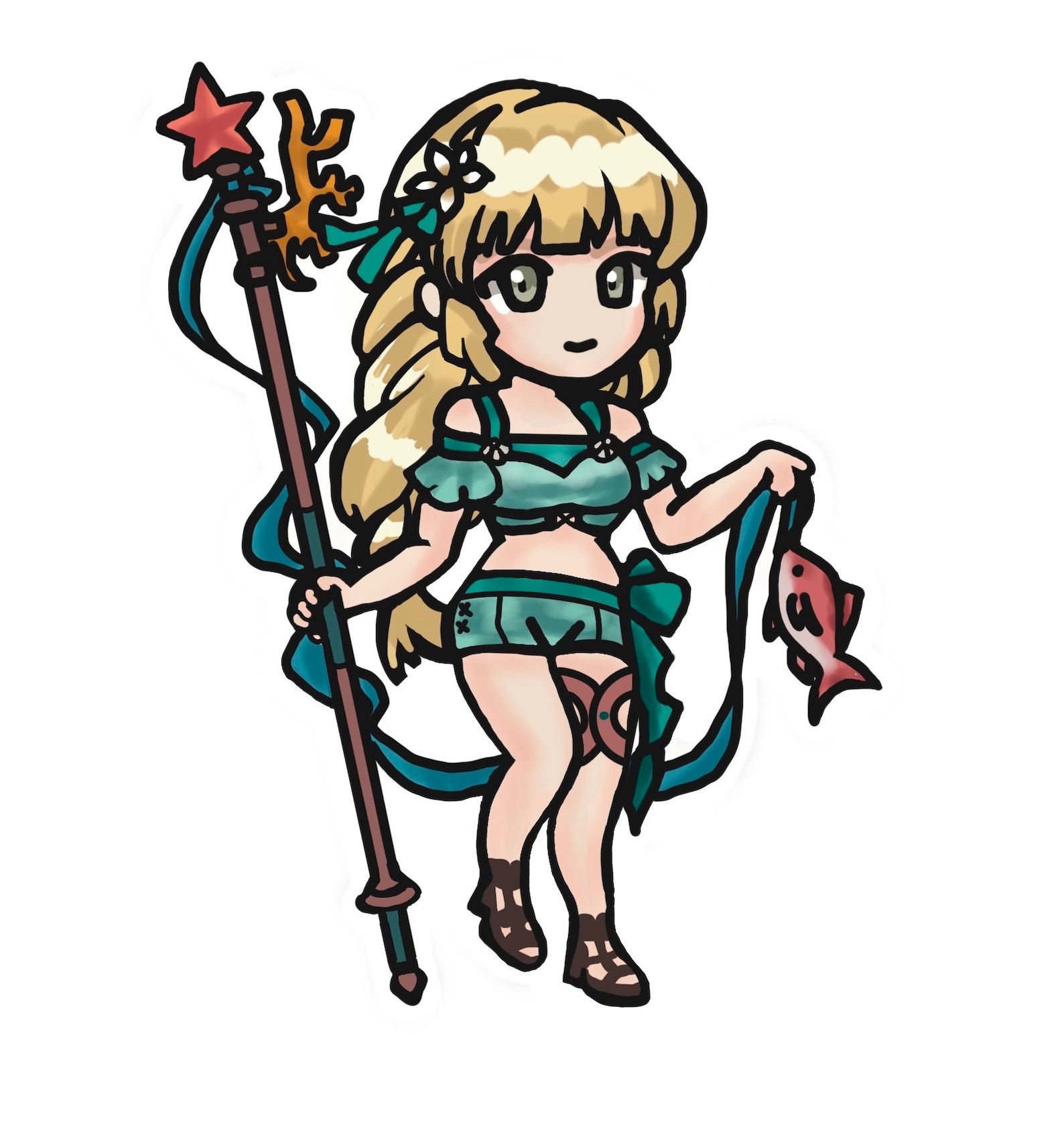 FEH Summer Stickers | Etsy