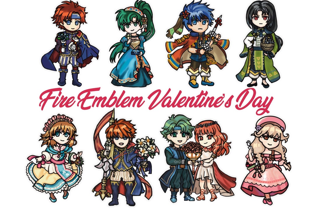 FEH Valentine’s Day Stickers - Etsy