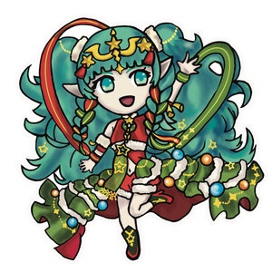 FEH Christmas Stickers Part 2 - Etsy