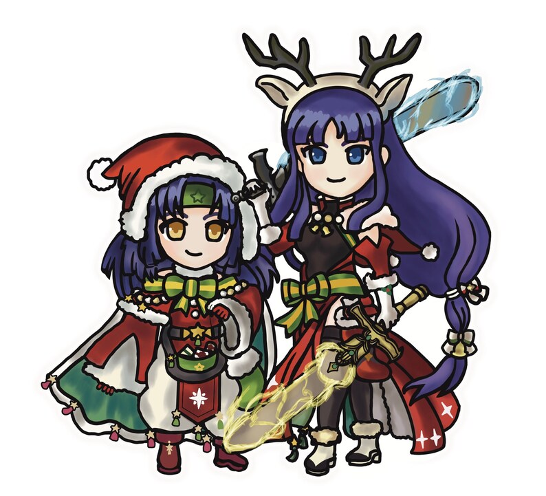 FEH Christmas Stickers Part 2 - Etsy