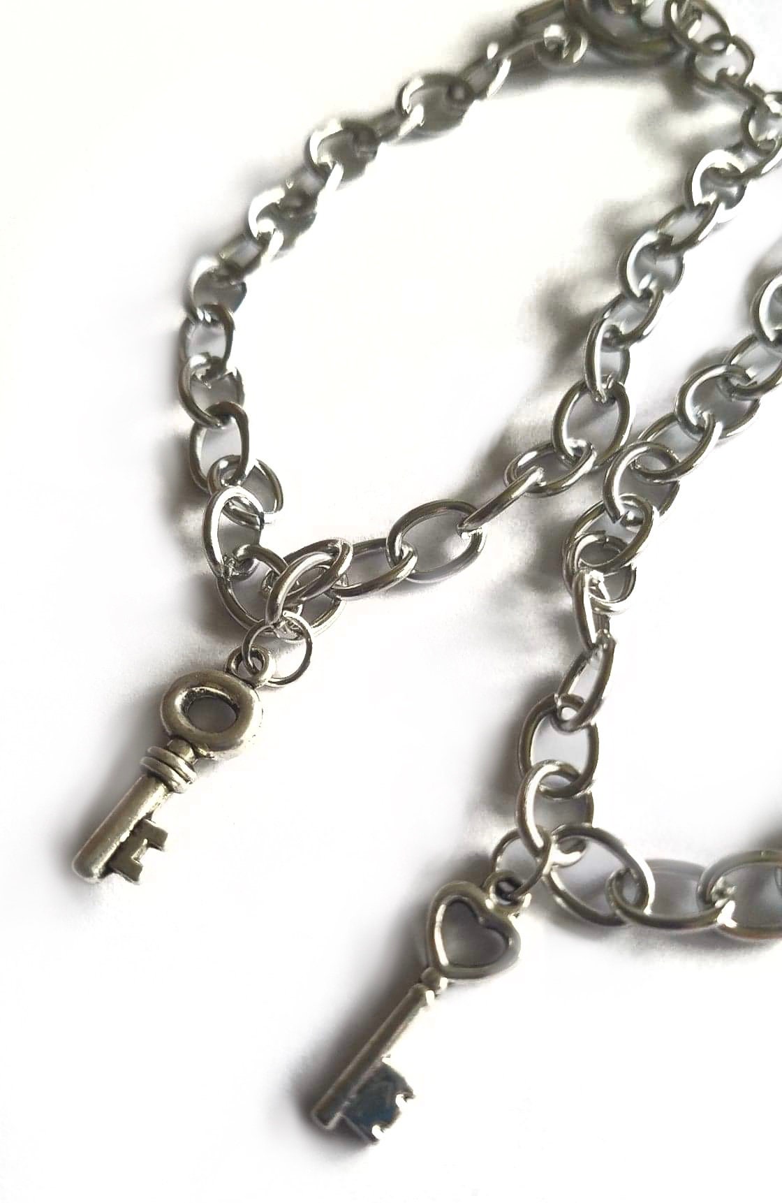 Kettenarmband mit Schlussel Charm Herz Charm Armband Freundschaftsarmband True Beauty Kdrama inspiriert Geschenk zum Valentinstag Jahrestag Etsy