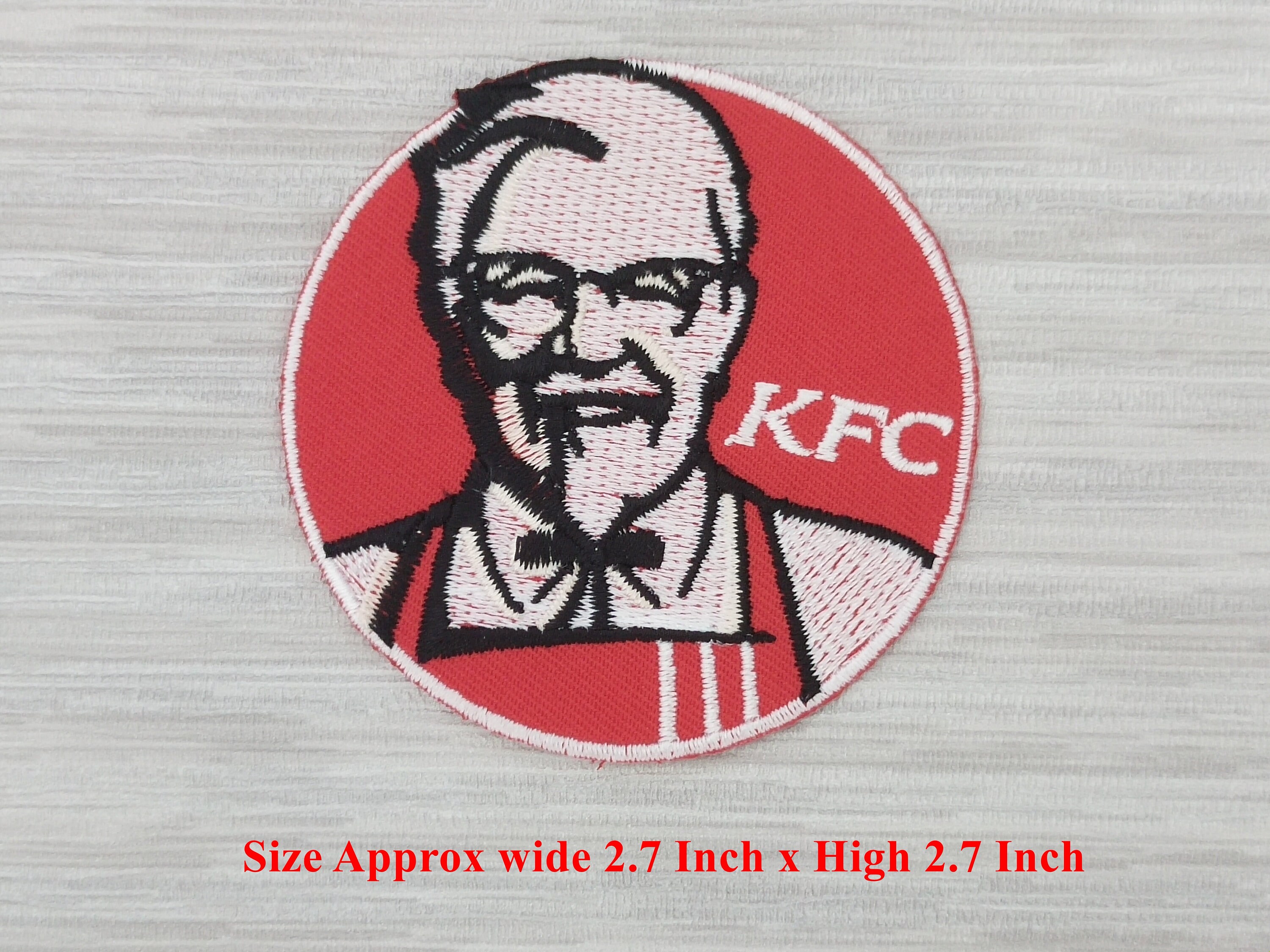 10 Pcs KFC Food Drink Iron on Patches Embroidered or Sew for - Etsy