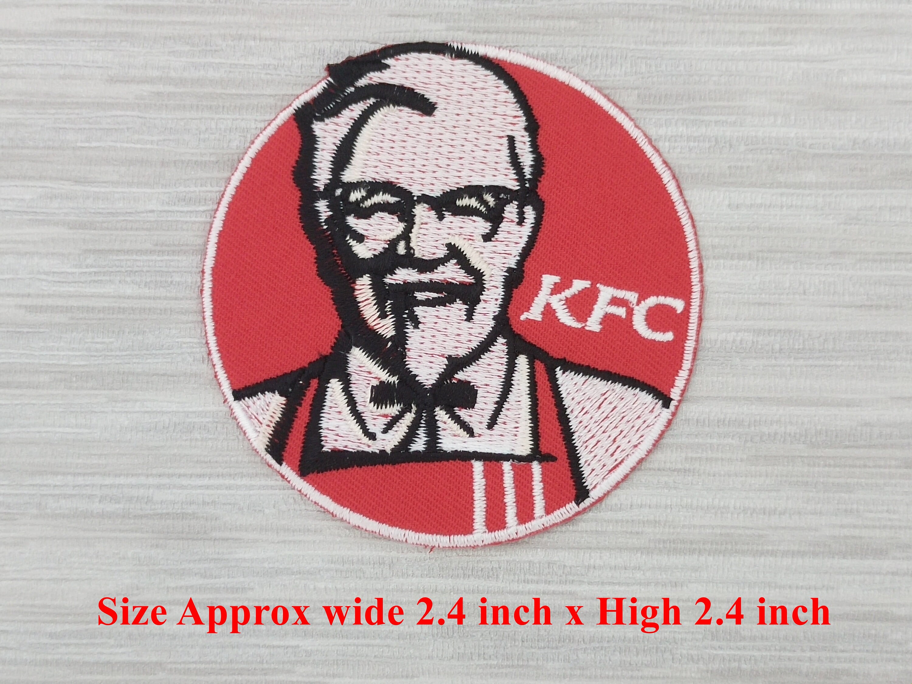 10 Pcs KFC Food Drink Iron on Patches Embroidered or Sew for - Etsy