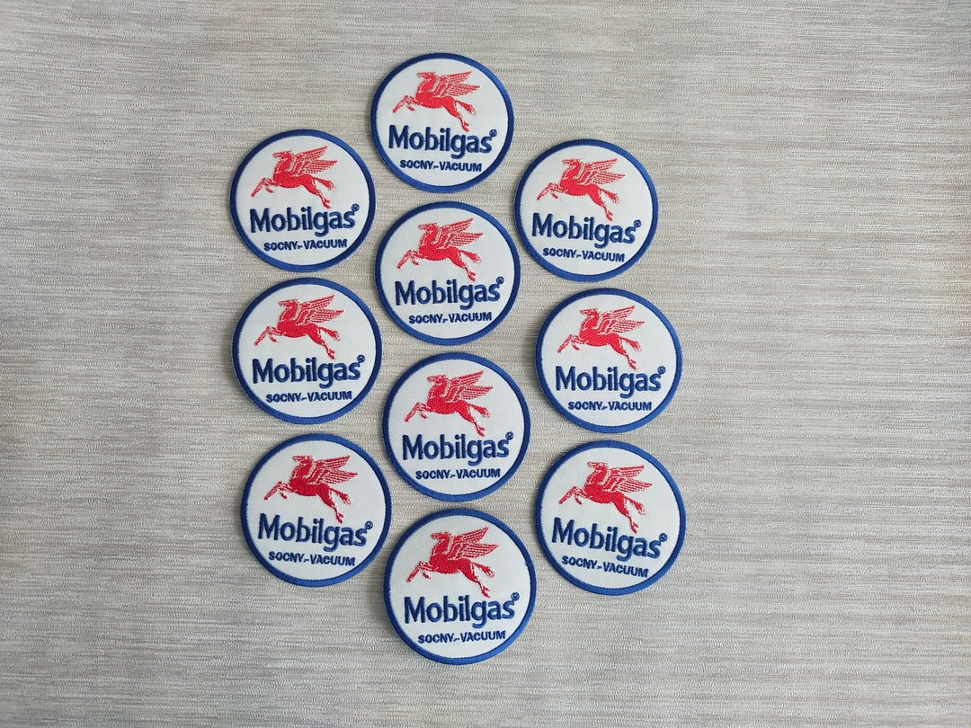 10 Pcs Mobilgas Oil and Gas Motorcycle Oil Station Motorcycles Car ...