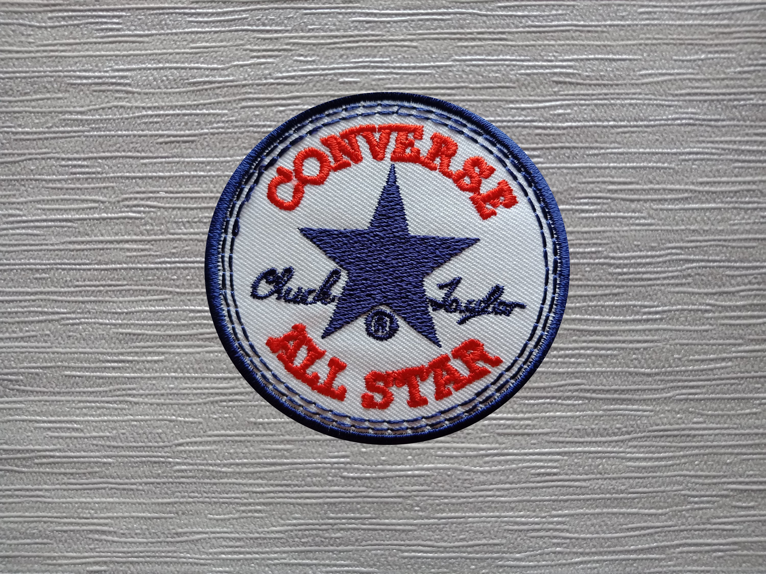 10 pcs CONVERSE ALL STAR Embroidered Patches Iron or Sew For | Etsy