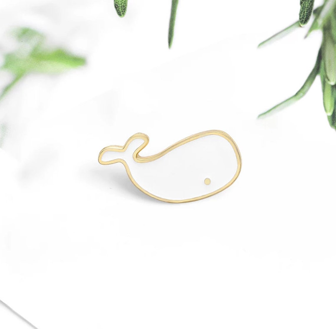 Cute Whale Enamel Pin / Cute Enamel Pins / Lapel Pin / Whale - Etsy