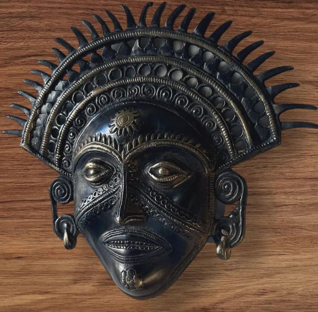 Rare Vintage Peru Inca Sun God Bronze Tumi Wall Hanging Good Luck ...