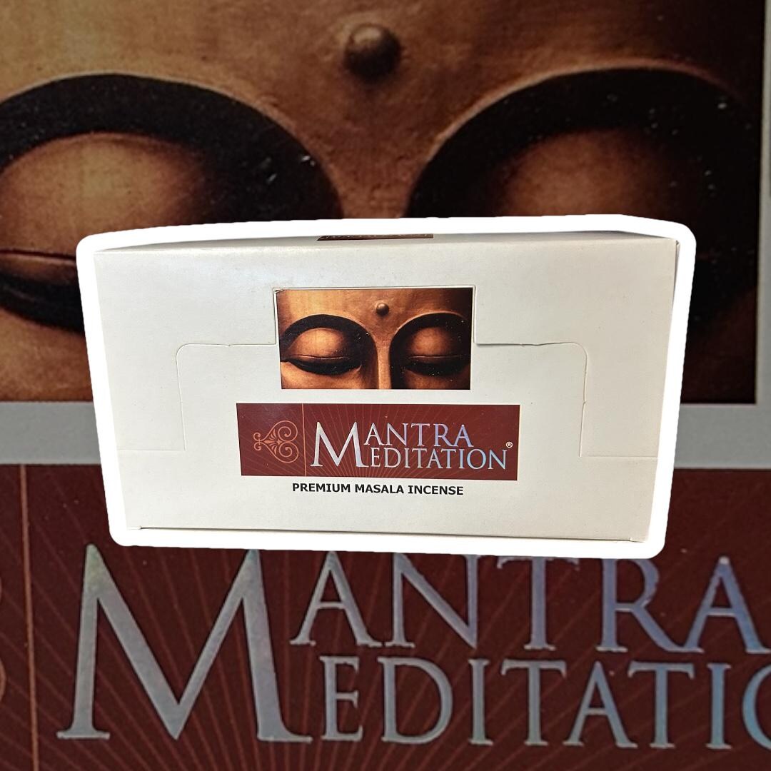 Mantra Meditation Masala Incense Sticks, Hand-rolled Nandita Incense - Etsy