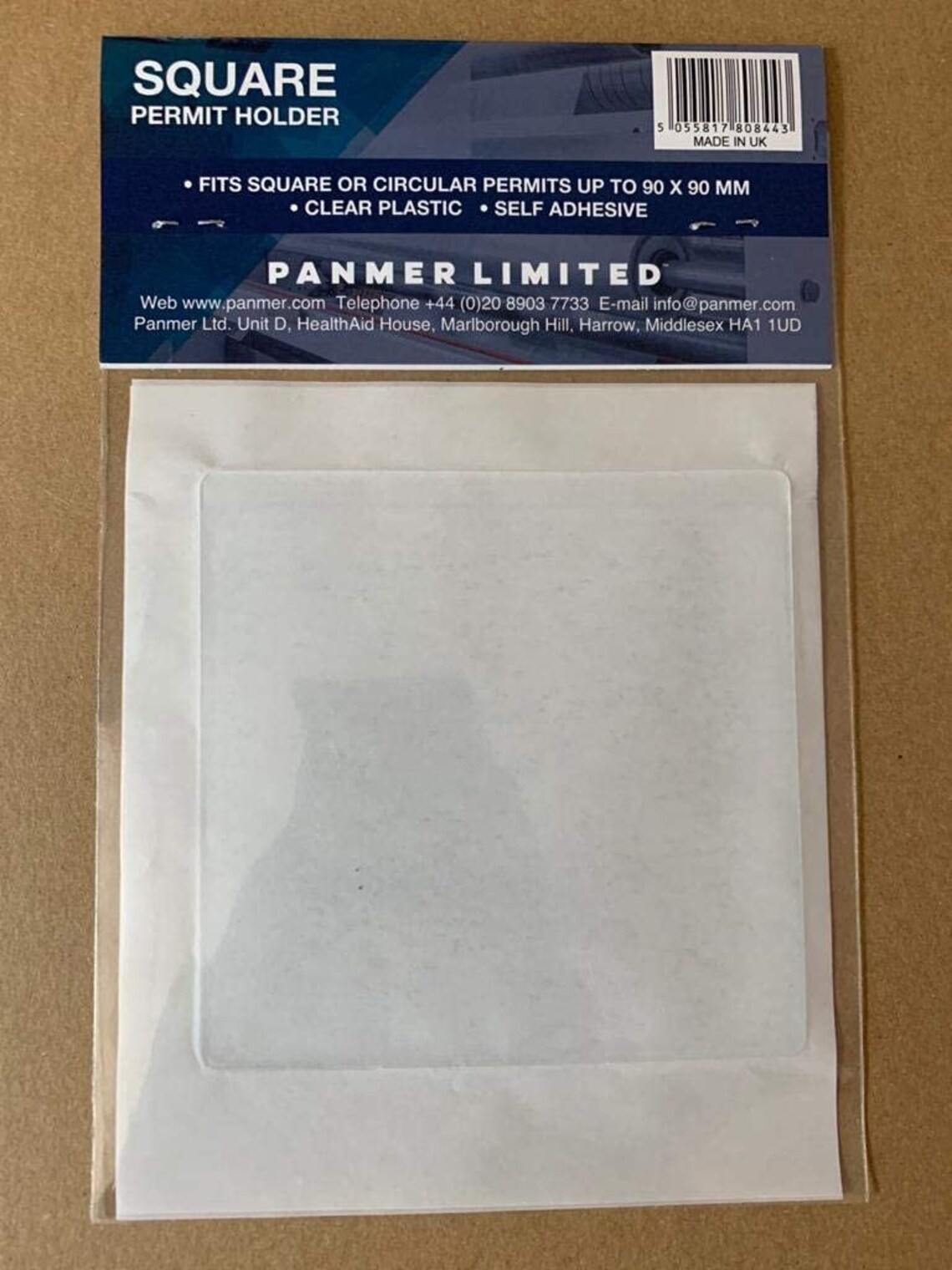 Square Permit Holders Pack of 2 - Etsy