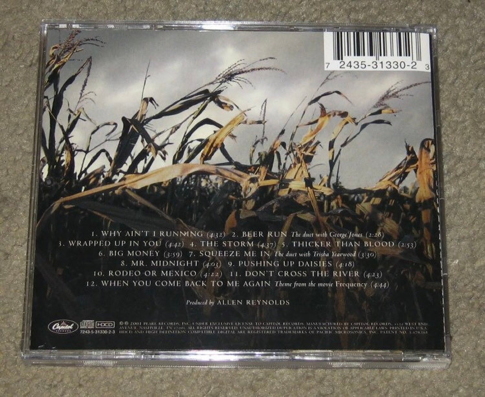 Garth Brooks Scarecrow CD 2001 Capitol Records - Etsy