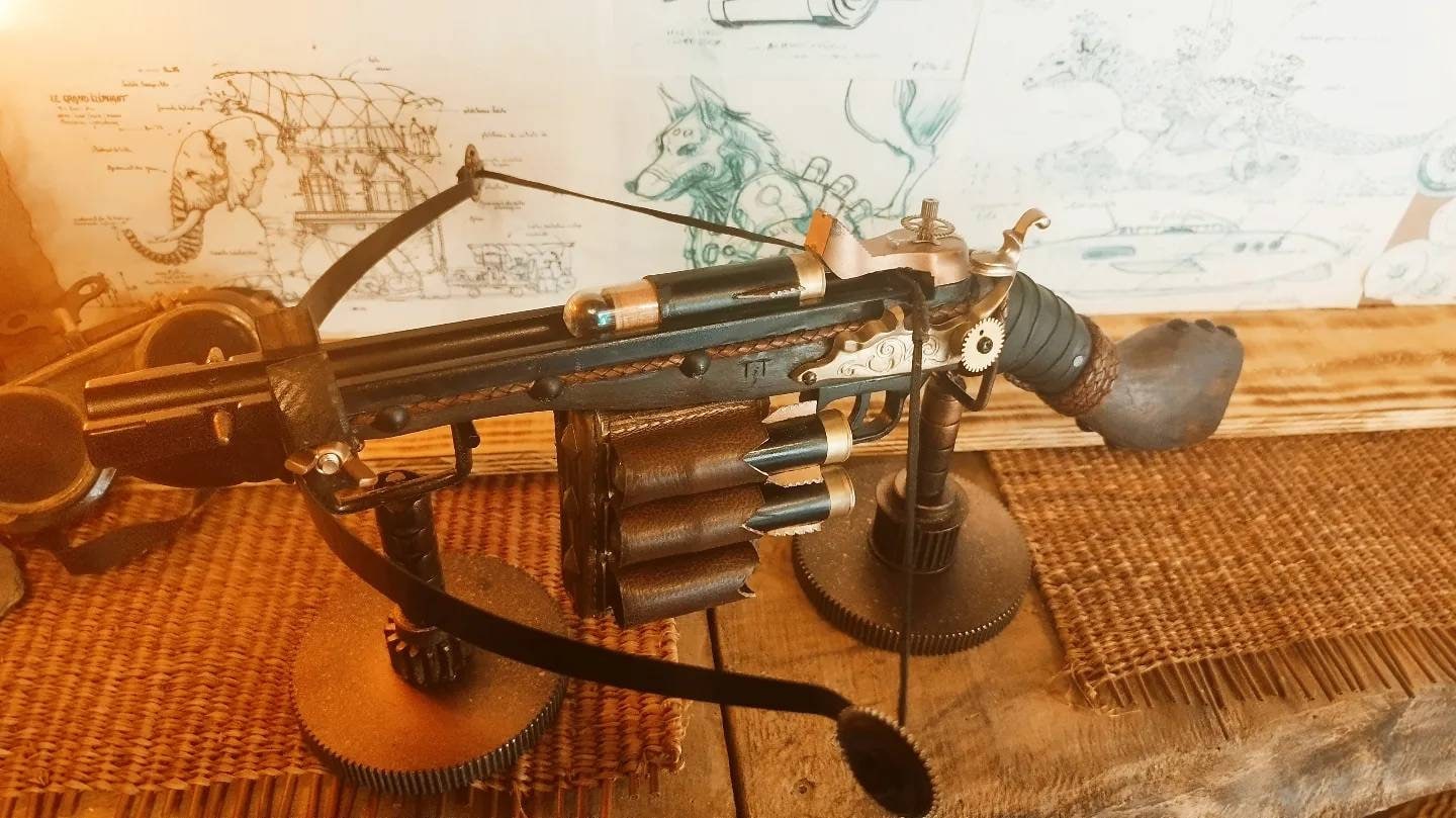 Steampunk Nerf Crossbow