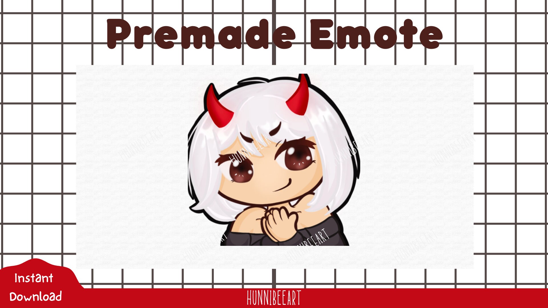Evil/ Devil/ Devious Emote /twitch Emote/twitch Streamer - Etsy