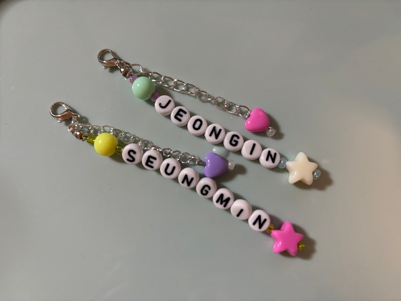 Customizable Stray Kids Kpop Keychains - Etsy