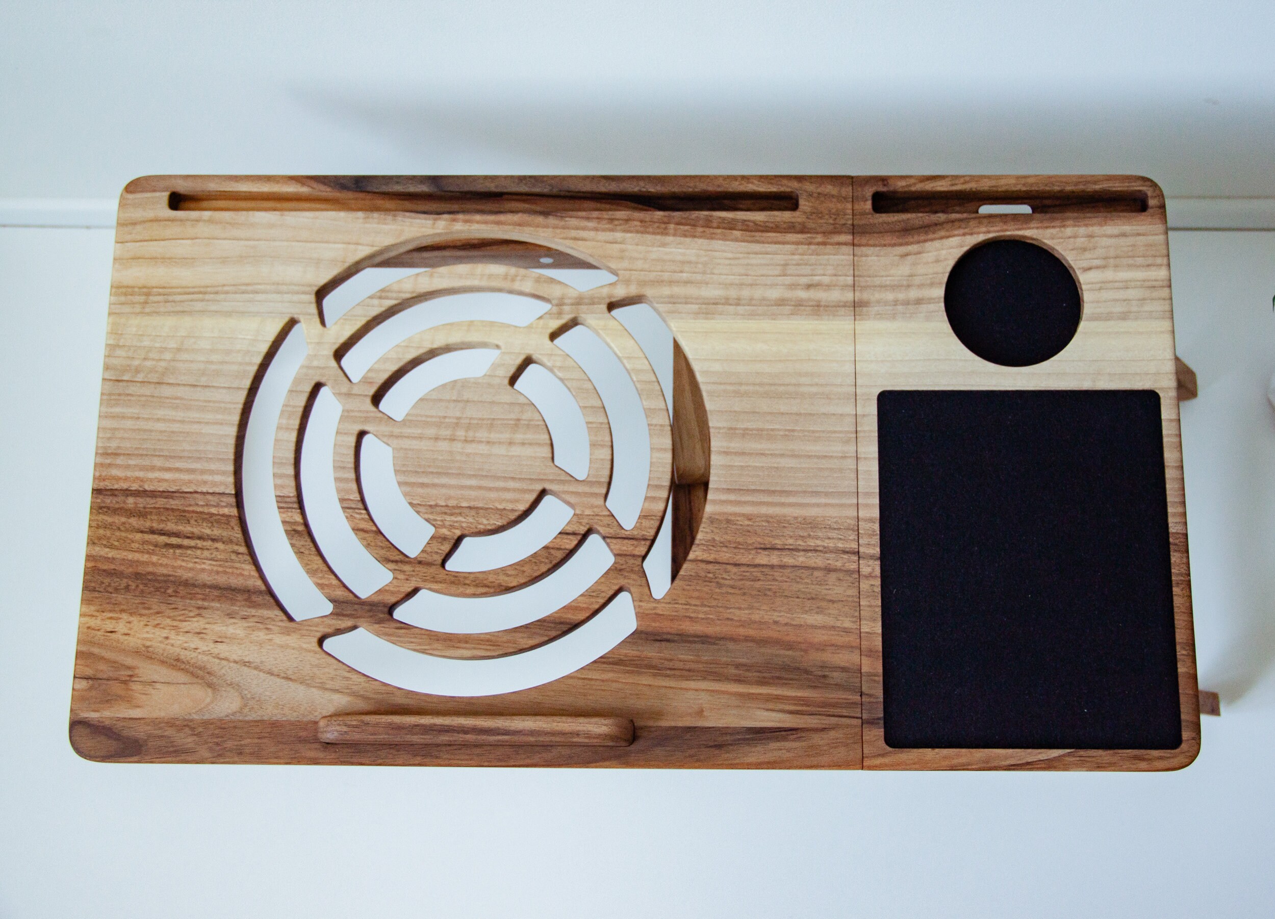 Custom Laptop Stand Wood Laptop Holder Wooden Laptop Stand | Etsy