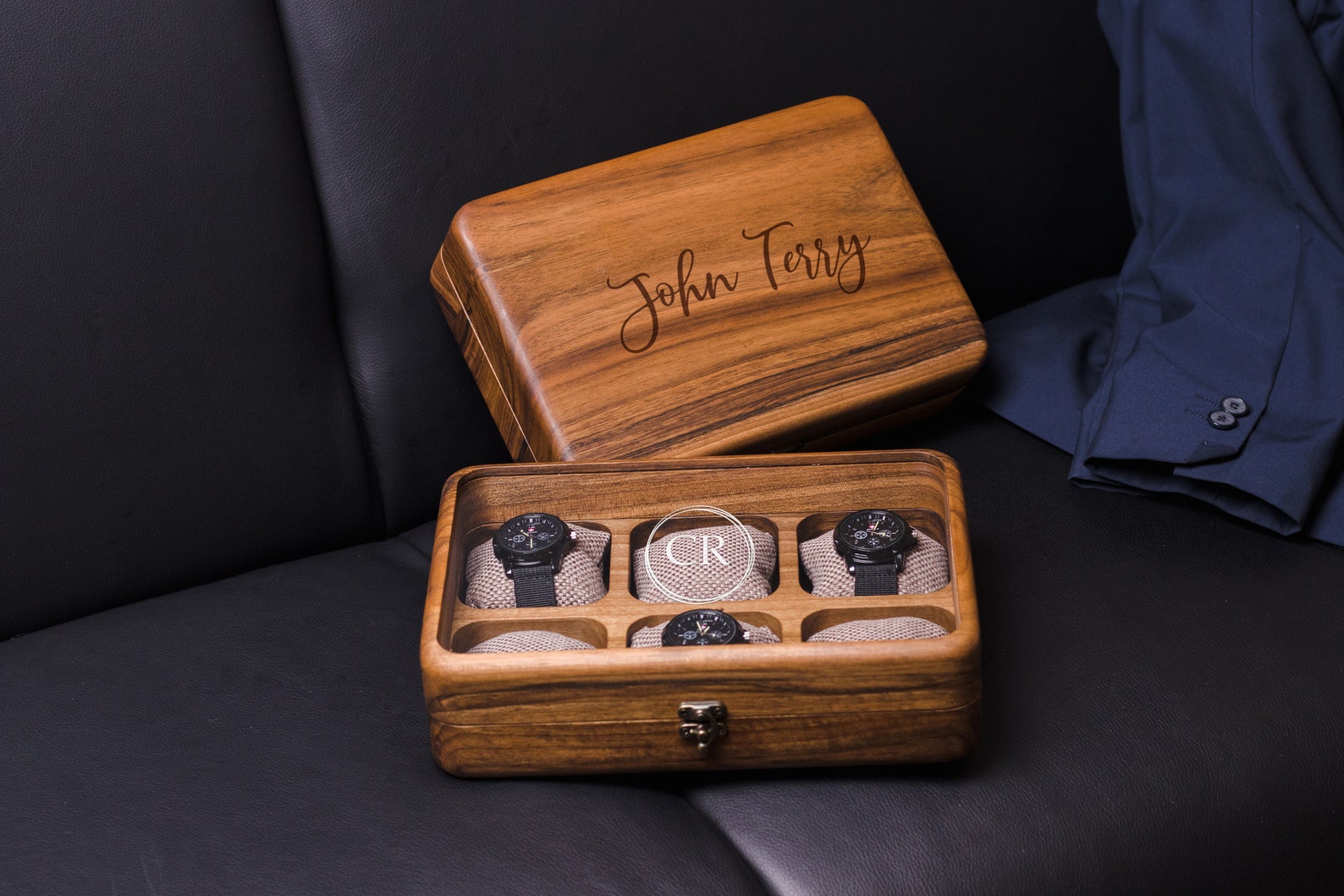 Wood Watch Box Watch Case Groomsmen Gift Box Watch Box for - Etsy
