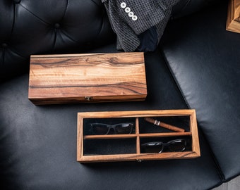 Wooden Sunglass Box - Etsy