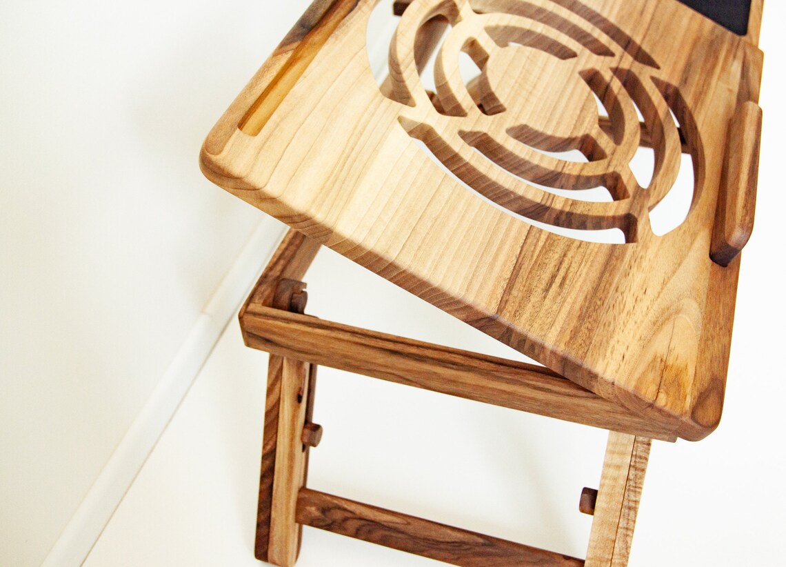 Custom Laptop Stand Wood Laptop Holder Wooden Laptop Stand | Etsy