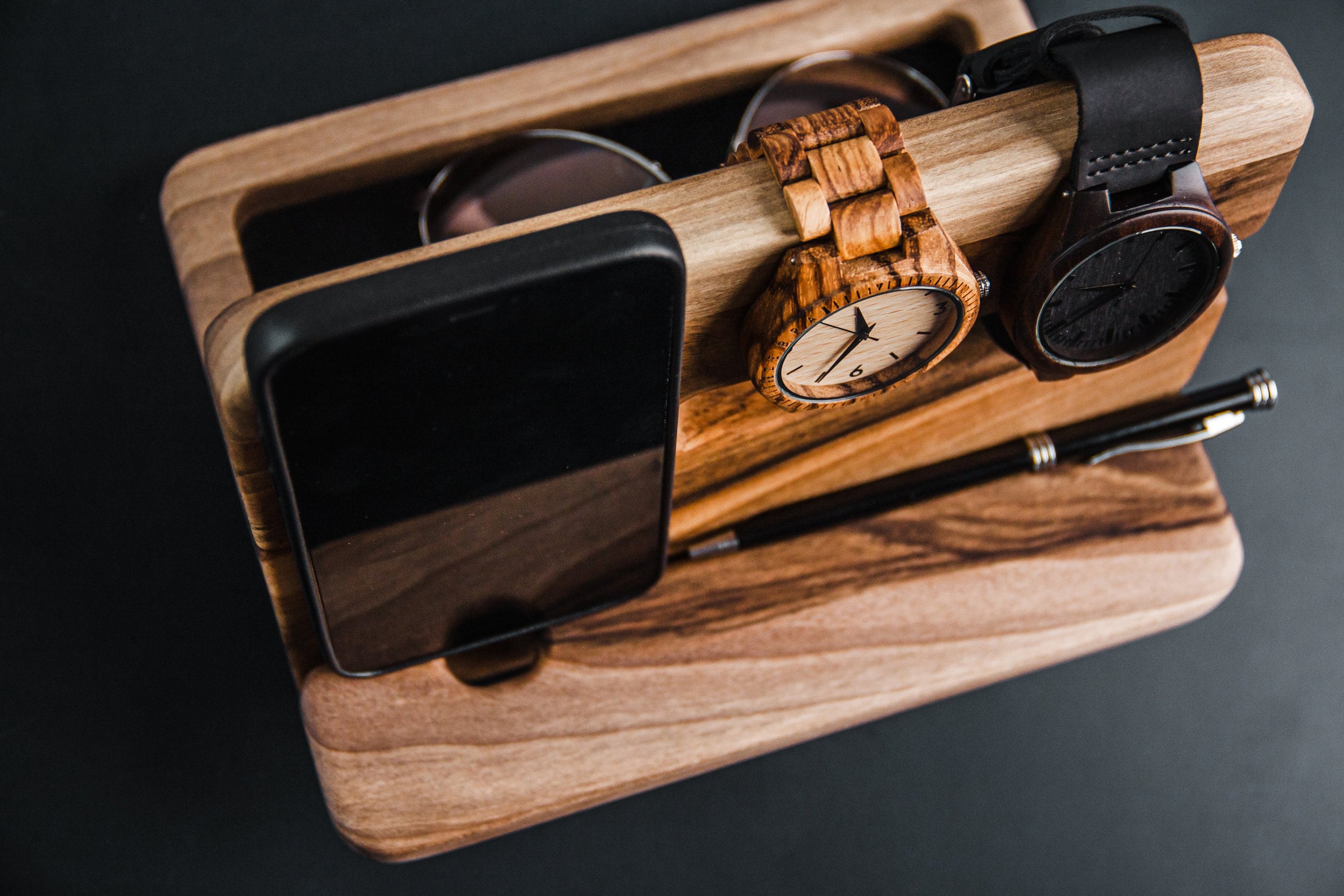 Custom Docking Station for Men Wooden Docking Station Gift - Etsy