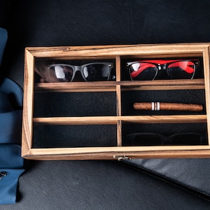 Wooden Box for Sunglasses, Sunglasses Box, Custom Sunglasses Case, Box ...